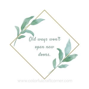 Free Inspirational Quote Printables - Colorful Craft Corner