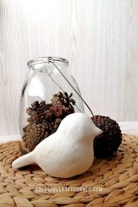 Easy way to make a bird out of clay - Colorful Craft Corner