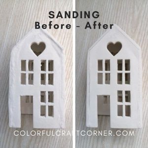 How to Make a House out of Air Dry Clay - Colorful Craft Corner