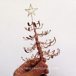 Easy & Chic DIY Wire Christmas Tree - Colorful Craft Corner